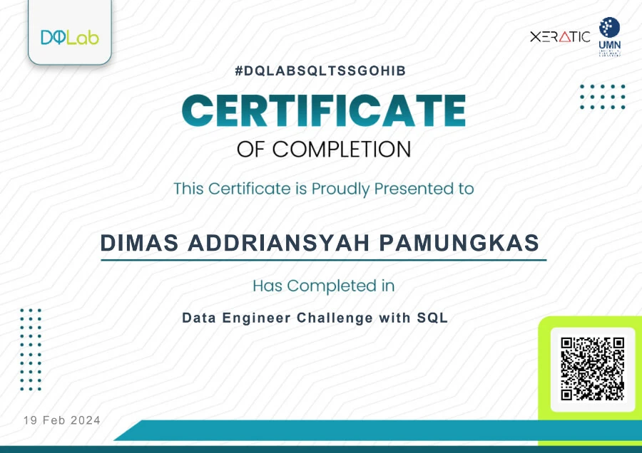 Dimas Addriansyah - Data Enthusiat